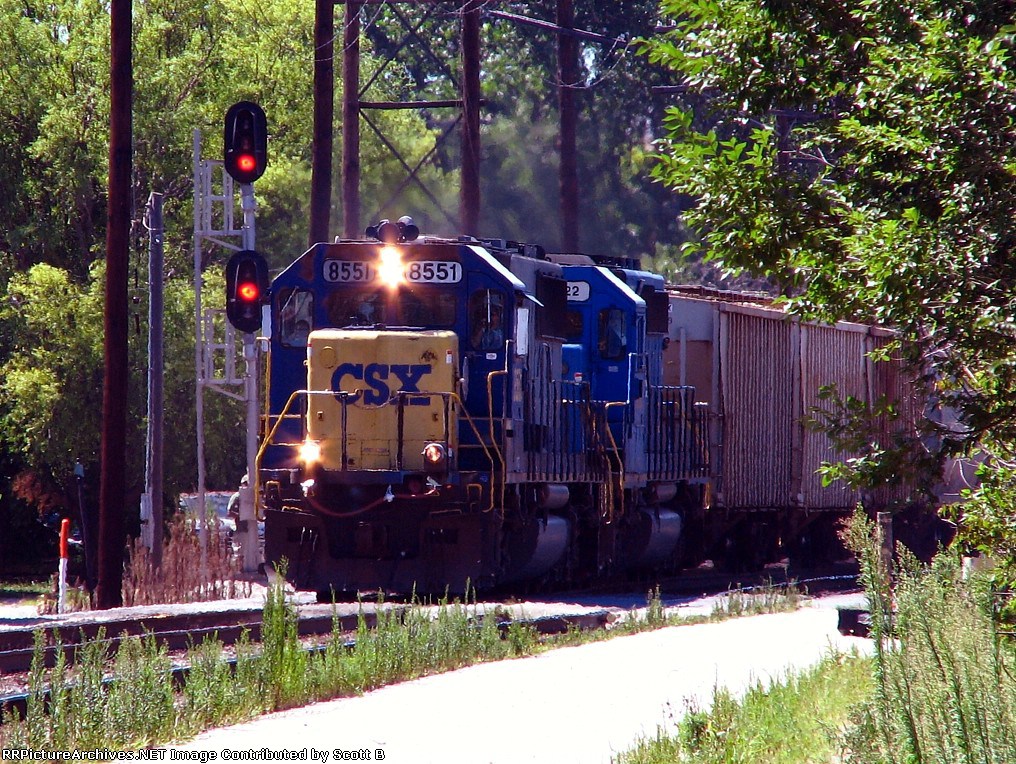 CSX 8551 Q3??
